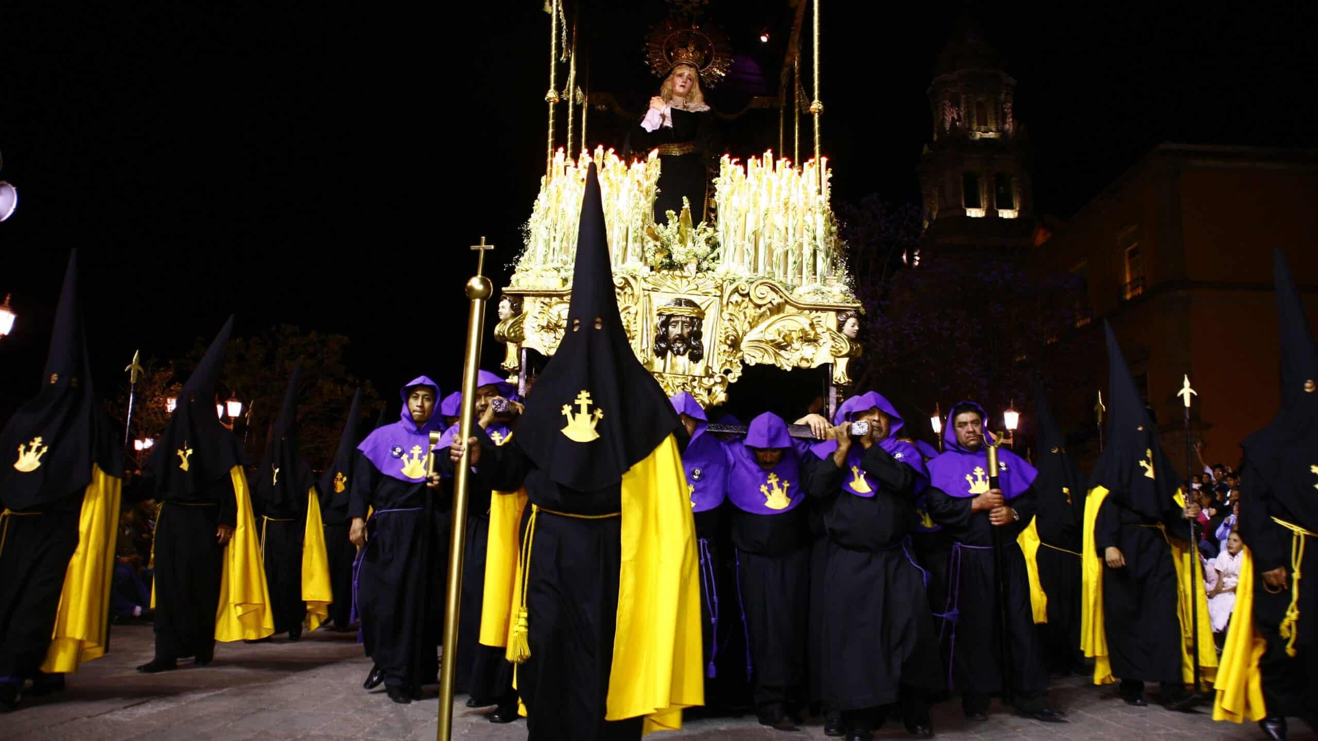 Procesión del Silencio de San Luis Potosí esta Semana Santa Procesión del Silencio de San Luis Potosí esta Semana Santa