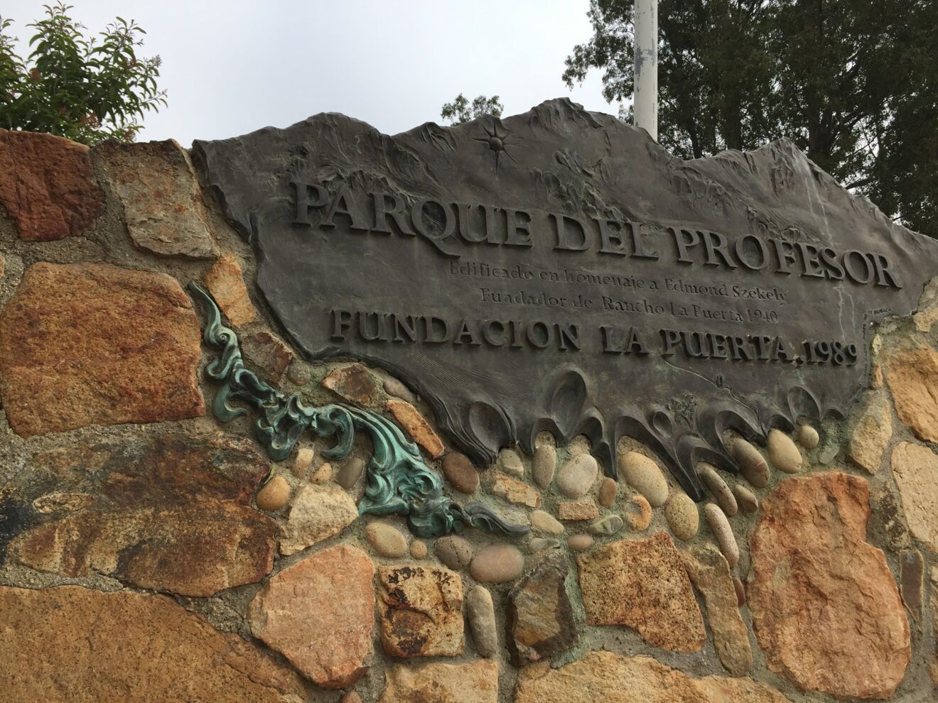 Disfruta la paz del Parque del Profesor en Tecate