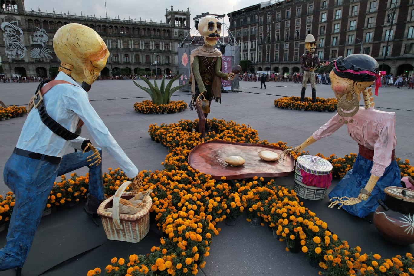 ¿Cuándo podrás ver la megaofrenda del Zócalo? Te decimos | Descubre México