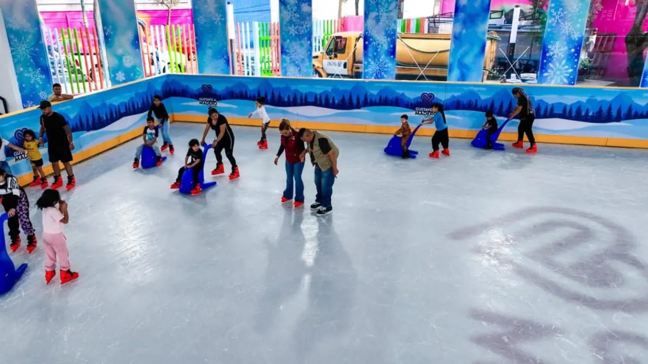 Pista de hielo, tirolesa y canchas: el nuevo Parque Edén GAM